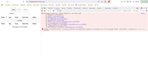 Webforms Aspnet Ajax Json Not Valid — Datatables Forums