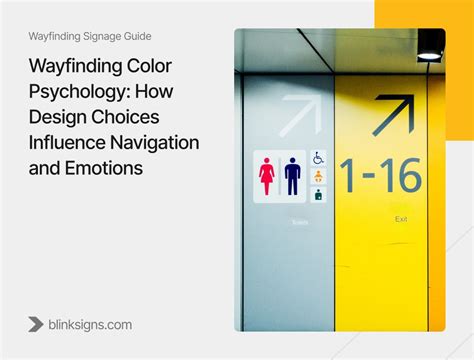 Wayfinding Color Psychology And Navigation Impact