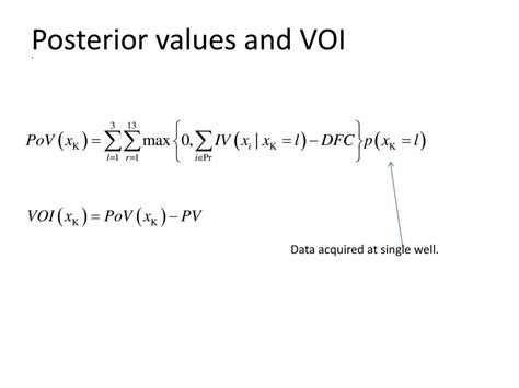 Value Of Information Analysis In Spatial Models Ppt Download