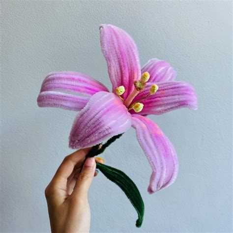 Lily Flower Pipe Etsy