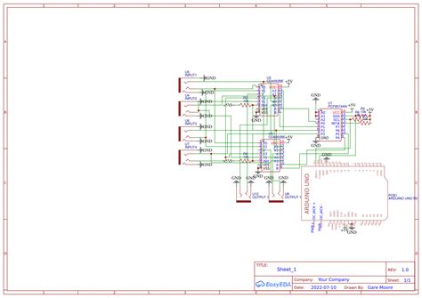 4 input 2 output i2c audio switch oshwlab