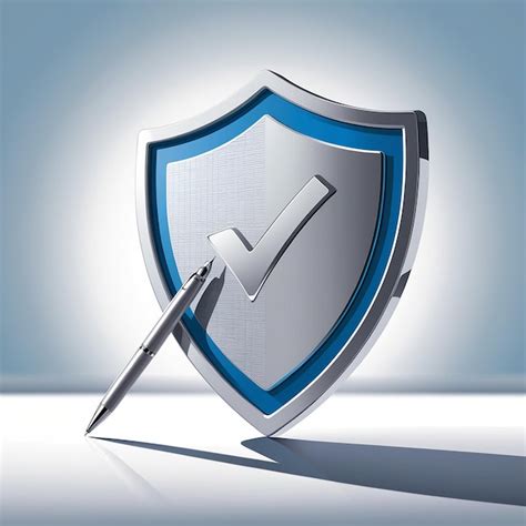 Shield Check Mark Icon 3d Vector Illustration Security Guaranteed Icon