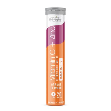 Vitamin C And Zinc Effervescent Tablets Verywell Health