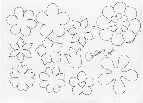 Moldes De Flores Para Goma Eva Defloresonlinecom