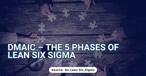 learn about dmaic the problem solving approach for lean six sigma