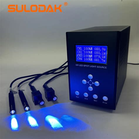 Uv Led Point Light Source Irradiation Machine Shadowless Adhesive