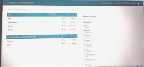 How To Create A Hospital Management System Using Python And Django Prasanna Kumar Posted On
