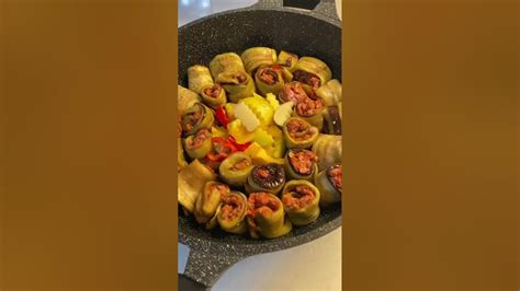 بانجان همراه گوشت چرخ کرده Youtube