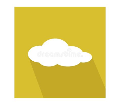 Cloud Icon Illustrated Stock Illustration Illustration Of Data 77048093