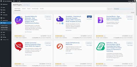 how to import complete template pack with elementor and build full site