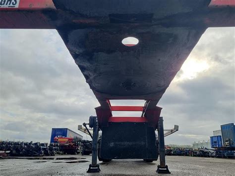 Used 1992 Desot 3 Axle Light Weight 40 Ft Container Chassis Bpw Drum