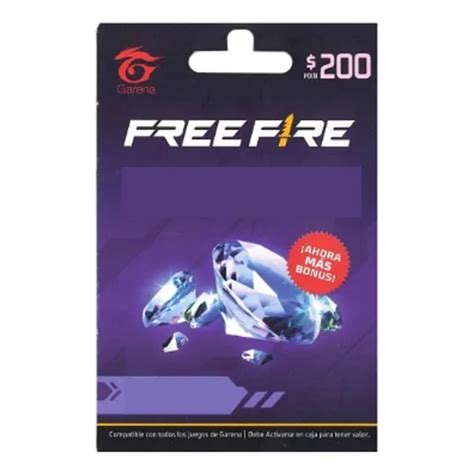 Tarjetas De Free Fire Mercadolibre 📦