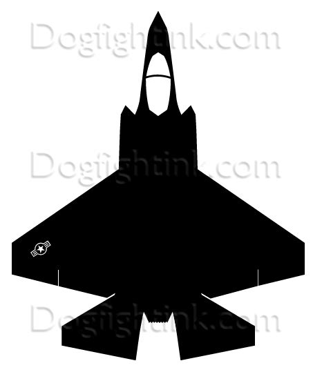 F 35 Silhouette At Getdrawings Free Download