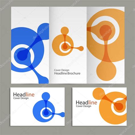 Molecule Atom Design Template Vector Background Stock Vector By