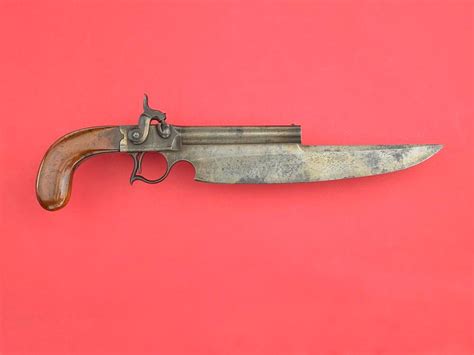 36 Bayoneted Elgin Patent Cutlass Pistol Only A Couple Hundred Made