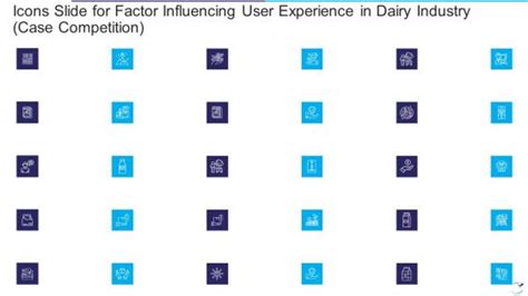 Factor Influencing User Experience In Dairy Industry Powerpoint