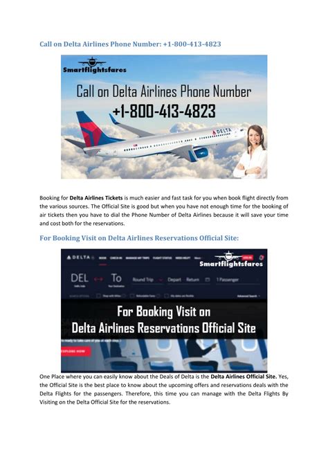 Ppt Delta Airlines Reservations Powerpoint Presentation Free
