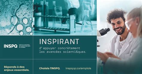 Assistante Technique Ou Assisant Technique De Laboratoire Inspq