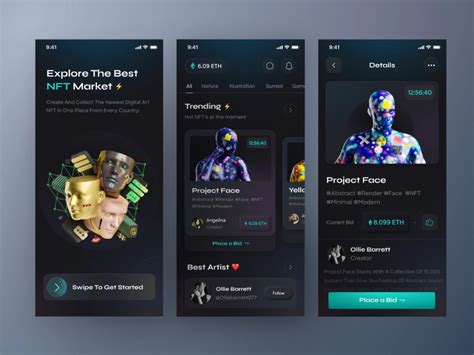 Nft Marketplace Mobile App