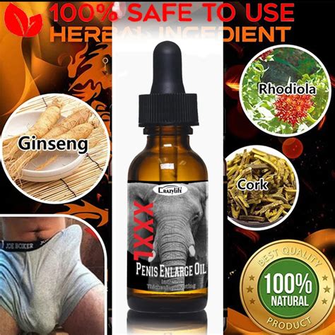 10ml Mens Massage Essential Oil Penis Enlargement And Thickening