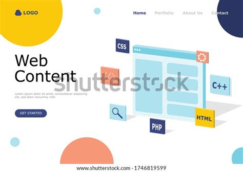 Programmer Engineering Development Vector Illustration Concept Stock Vector Royalty Free