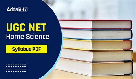 ugc net home science syllabus 2023 pdf download