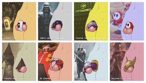 Tailbox Darth Vader Dr Eggman Glados Malenia Blade Of Miquella