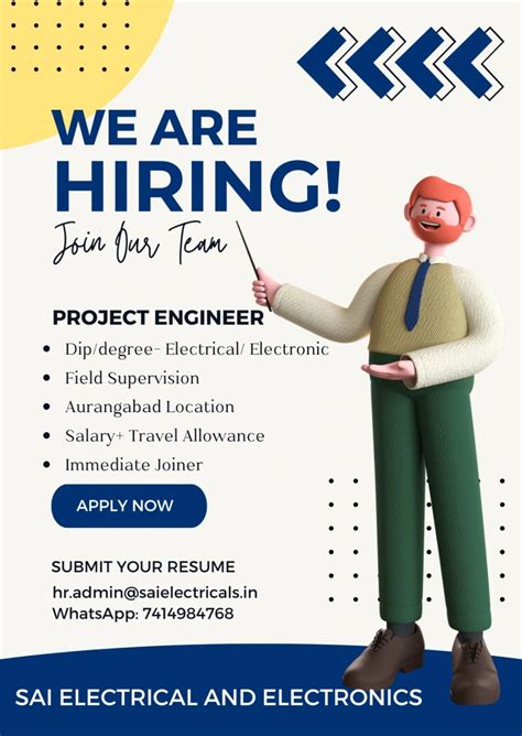 Inam Syed On Linkedin Hiring Electrical Electricalengineer Project Projectengineer Vacancy