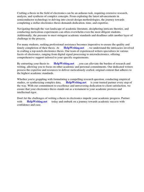 Electronics Thesis Paper Pdf Electrical Grid Thesis