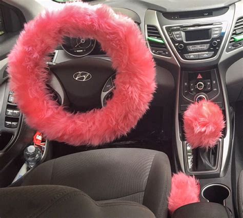 Car Wheel Covers Fluffy Carlieur
