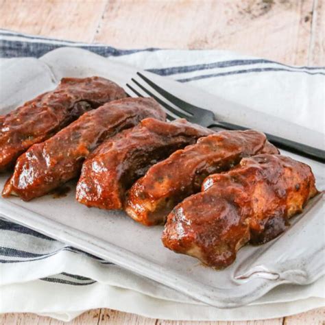 Country Style Ribs With Maple Bbq Sauce Classic Recipes