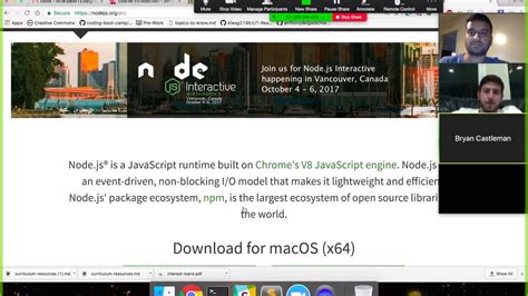 Nodejs Command Line Review Part 1 Youtube