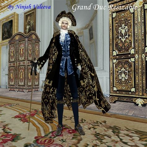 Second Life Marketplace Grand Duc Resizable