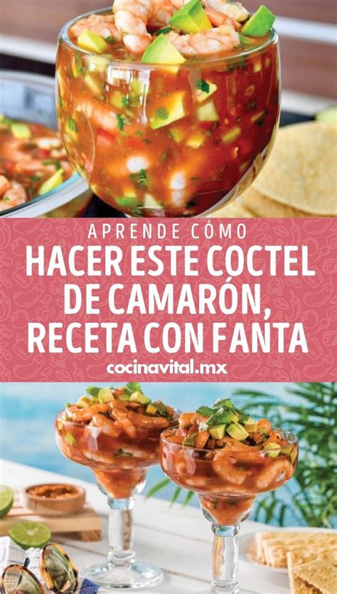 Aprende Cómo Hacer Este Coctel De Camarón Receta Con Fanta En 2024