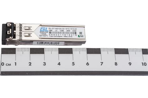 Модуль SFP GIGALINK 1Гбит/c, два волокна MM, 2xLC, 1310 нм, 12 дБ GL-OT ...