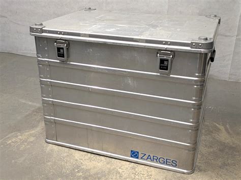 Zarges Aluminium Transport Protective Flight Storage Case Box Army