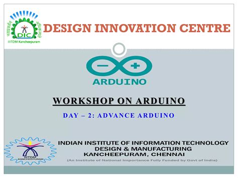 Arduino Workshop Day 2 Advance Arduino And Diy Pdf