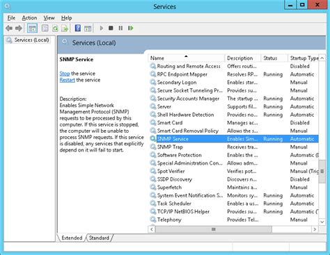 how to setup snmp monitoring of a windows system on web load testing