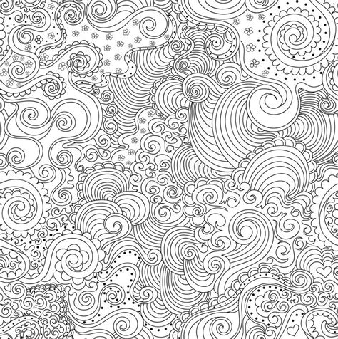 Beautiful Abstract Vector Seamless Pattern With Decorative Ornaments
