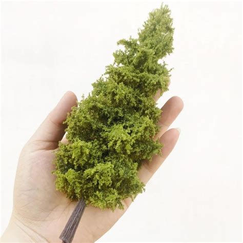 Miniature Pine Tree Model 1421cm Diy Scenery Craft Supply Etsy