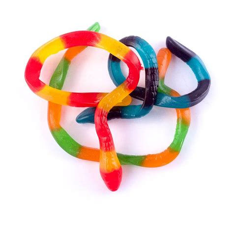 Gummy Pythons Candy Sweet Fruity Treats