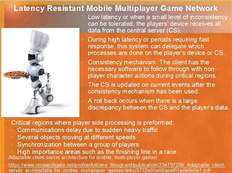 Latency Resistant Mobile Multiplayer Game Network Networking Multiplayer Games System