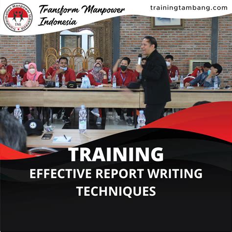 Training Effective Report Writing Techniques