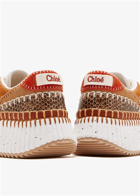 Chloé Nama Sneakers For Women White In Uae Level Shoes