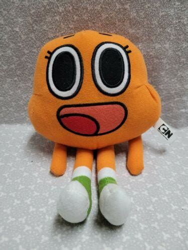 Cartoon Network Amazing World Of Gumball Darwin Plush Toy Figure Lot