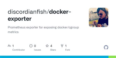 Github Discordianfishdocker Exporter Prometheus Exporter For