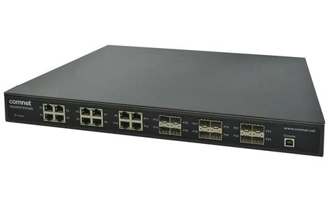24 Port Gbps Managed Power Over Ethernet Switch 2018 03 01 Security Magazine