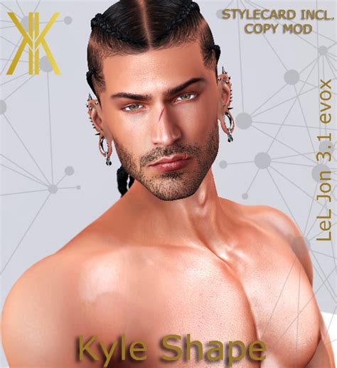 Second Life Marketplace Kiko Shapes Kyle Shape Lel Jon 3 1