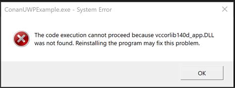 Visual Studio Generator PATH Issue With Windows Runtime Apps UWP C CX Issue Conan