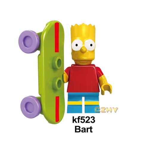 Los Simpsons Block Toys Niños Regalo Mini Figuras Shopee México